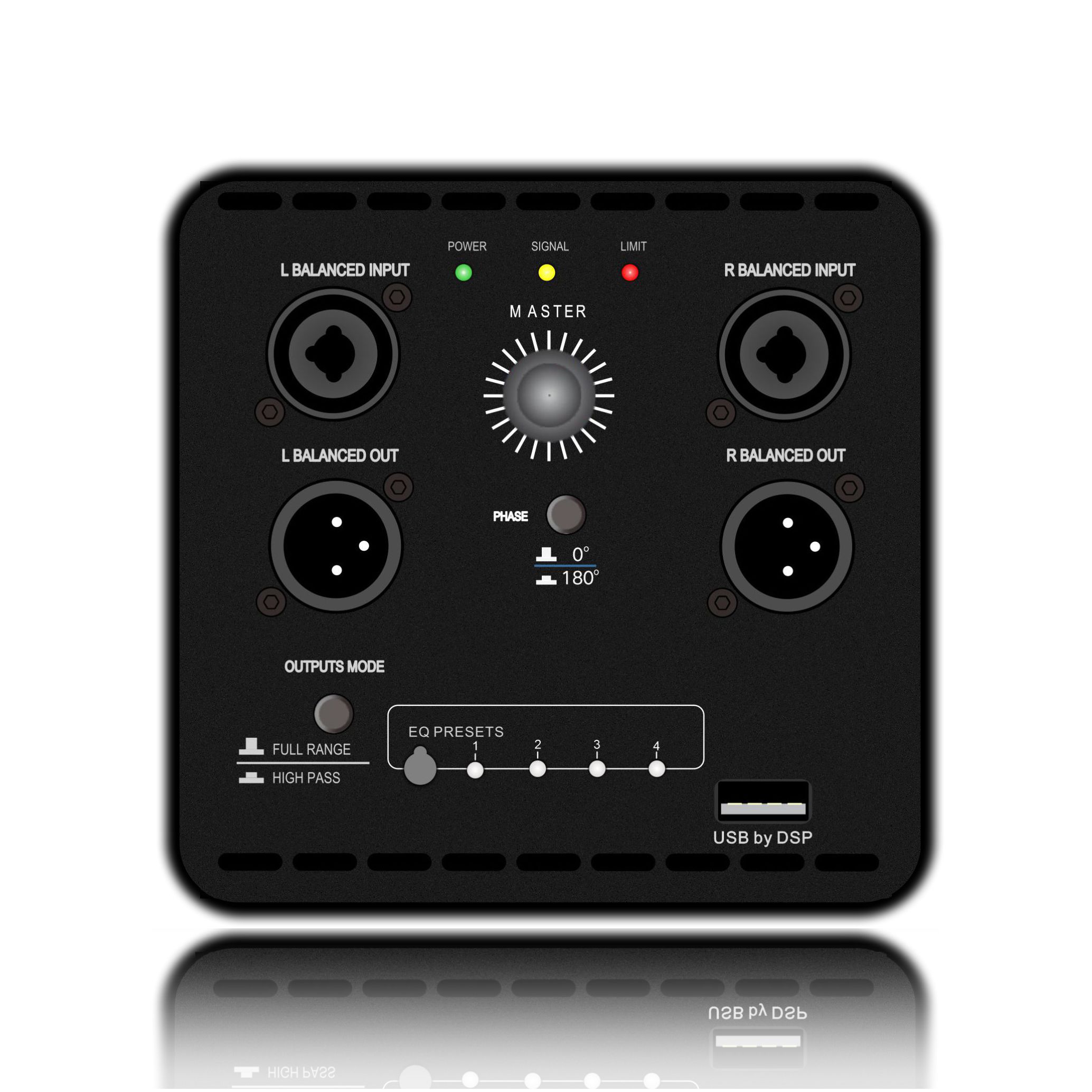 DSP1904SUB Powered Subwoofer System Amplifier- Ningbo Zhenhai Huage ...