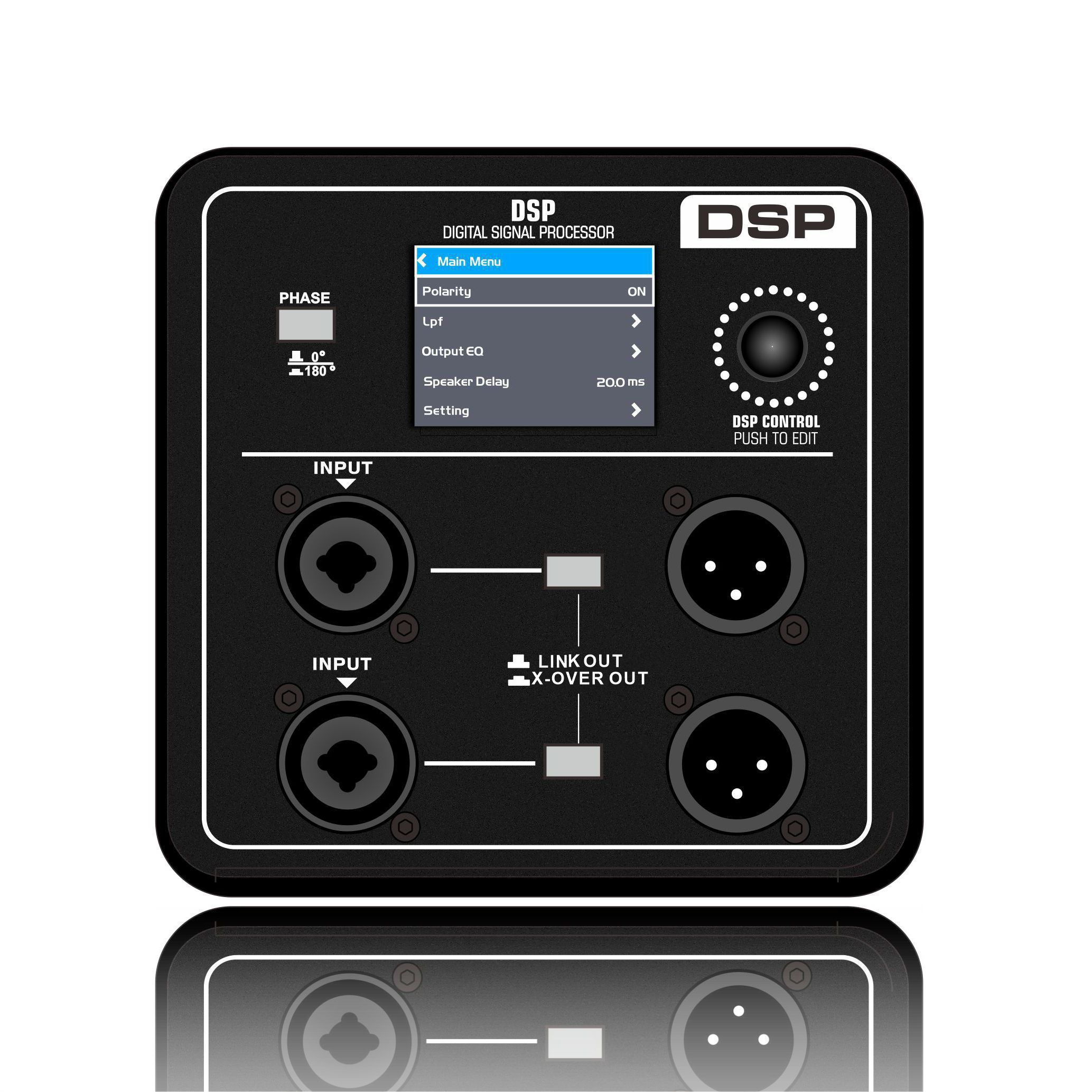DSP2405SUB Professional Powered Subwoofer Amplifier- Ningbo Zhenhai ...